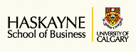 Haskayne logo | John Molson MBA International Case Competition